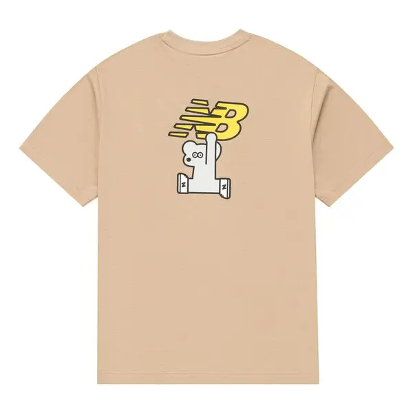 NEW BALANCE X Seiji Andy Graphic T-shirt - Beige/white/yellow