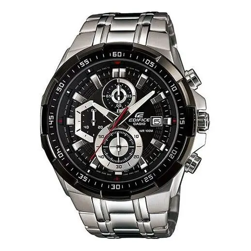Casio Edifice Stainless Steel Chronograph Watch - Black