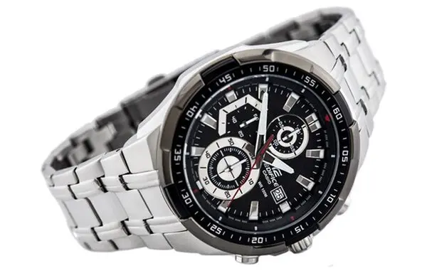 Casio Edifice Stainless Steel Chronograph Watch - Black