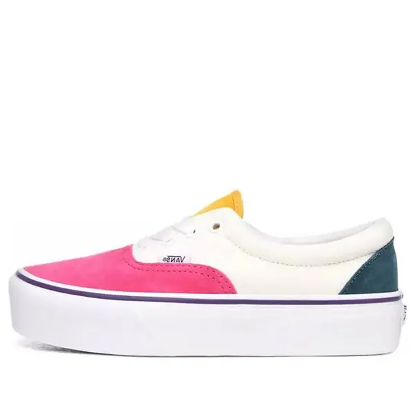 VANS Era Platform Mini Cord Sneakers - Pink/white