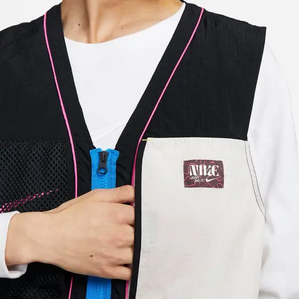 Nike Color-blocked Mesh Vest
