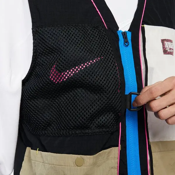 Nike Color-blocked Mesh Vest