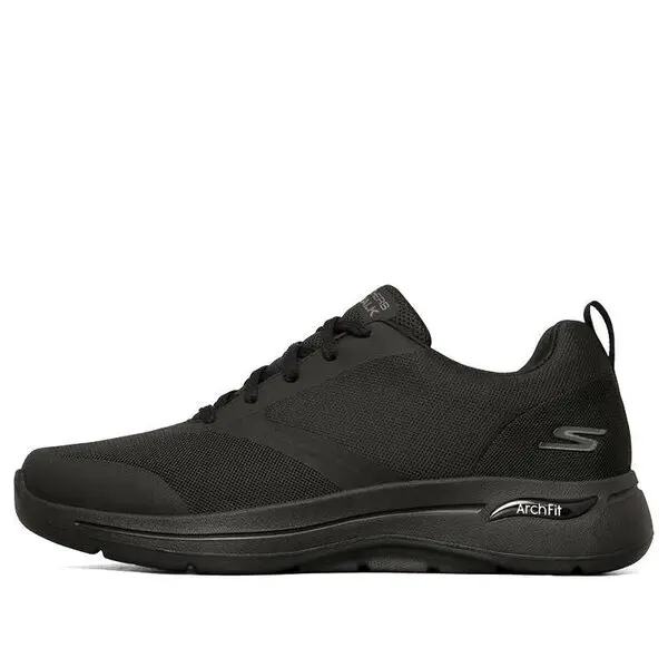 Sketchers Go Walk Arch Fit Athletic Sneakers - Black