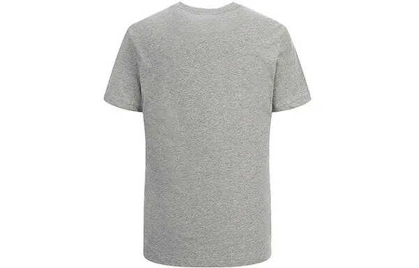 Nike Tee Just Do It Swoosh Casual Sports Round Neck Short Sleeve Gray - Grey