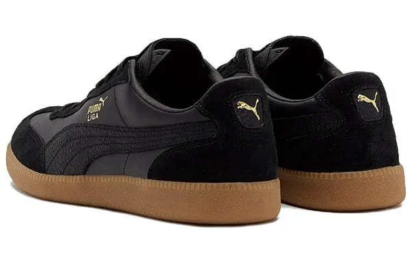 PUMA Liga Leather Retro Sneakers - Black