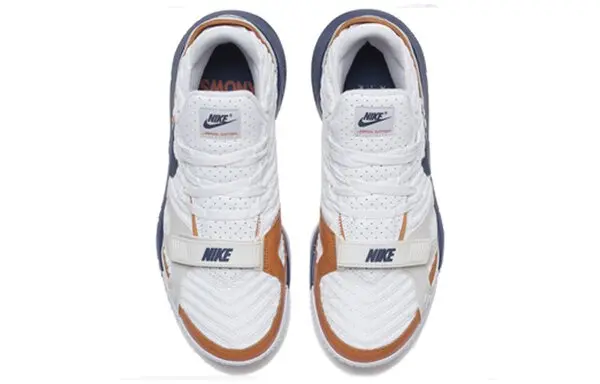 Nike Lebron 16 "air Trainer Medicine Ball" Sneakers - White/brown/blue