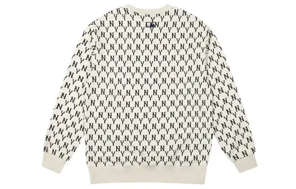 MLB New York Yankees Retro All-over Print Crewneck Sweater