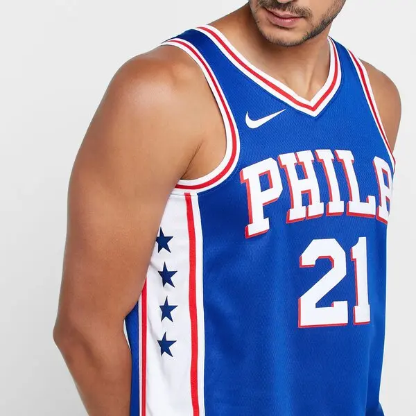 Nike Philadelphia 76ers Joel Embiid No. 21 Jersey