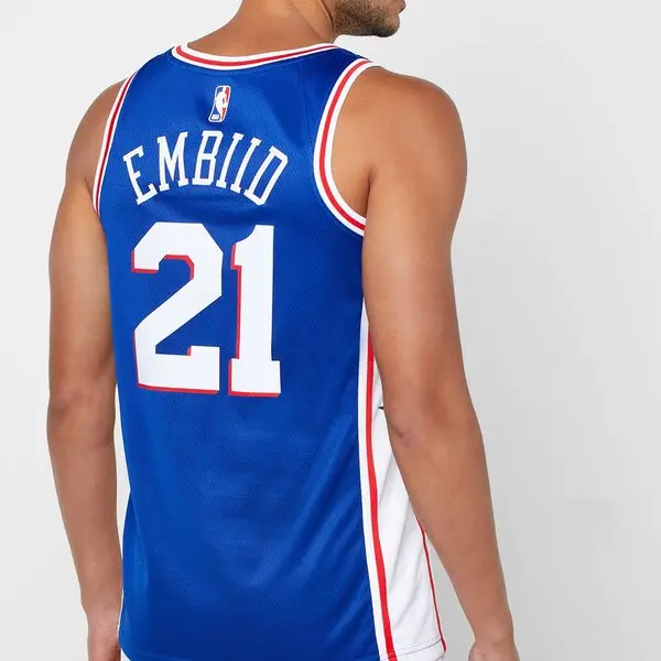 Nike Philadelphia 76ers Joel Embiid No. 21 Jersey