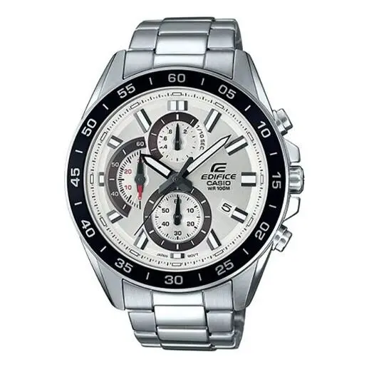 Casio Edifice Series Analog Watch - Silver