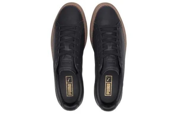 PUMA Basket Trim Premium Sneakers - Black
