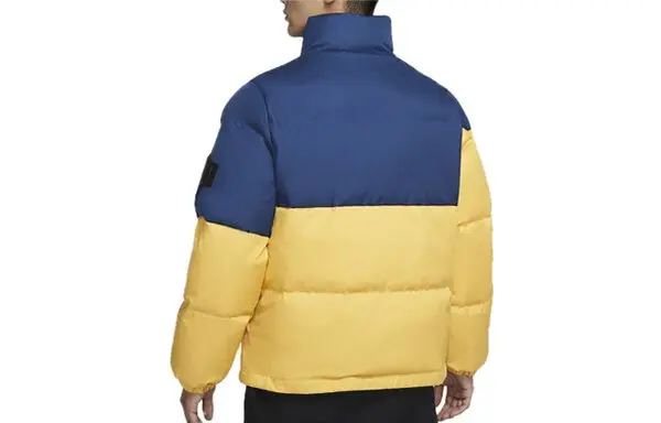 Nike Premium Stay Warm Colorblock Woven Casual Stand Collar Jacket