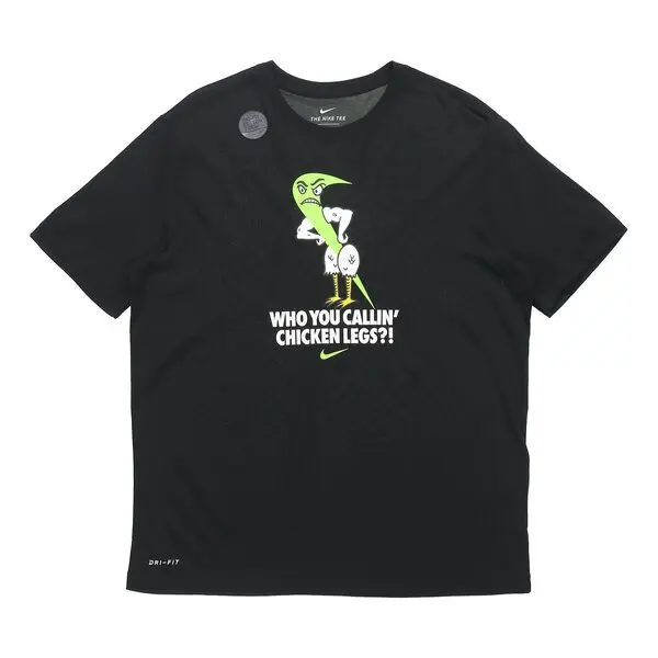 Nike Dri-fit Graphic T-shirt - Black
