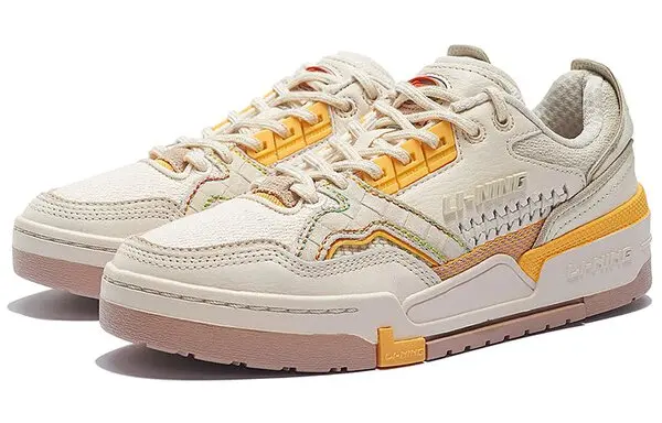 LI-NING 001 Btc Sp Sneakers - White/yellow