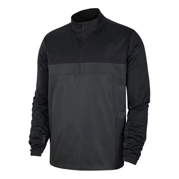 Nike Shield Victory 1/2-zip Golf Jacket - Black