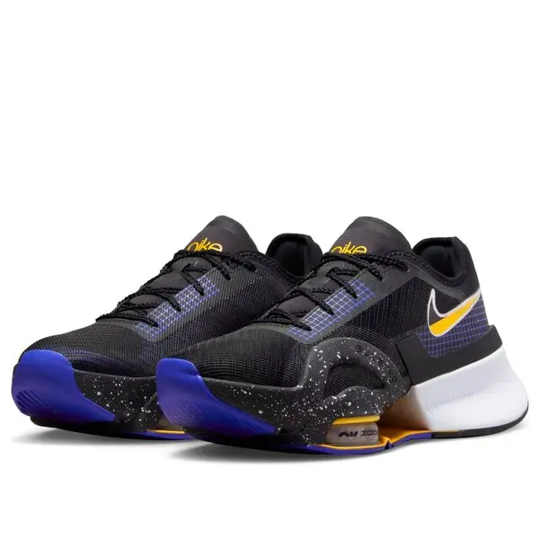 Nike Zoom Superrep 3 Training Sneakers - Black/yellow
