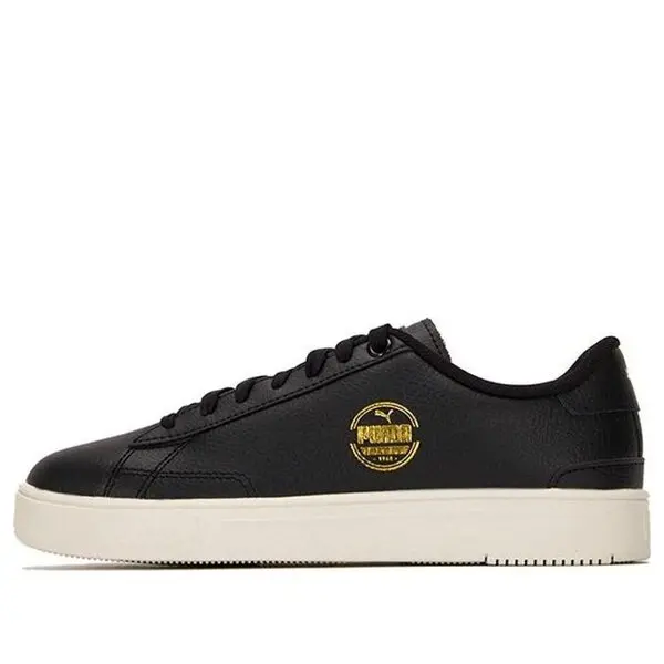 PUMA Serve Pro 1948 Team Gold Low Top Sneakers - Black