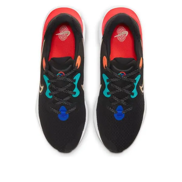 Nike Renew Run 2 Athletic Sneakers - Black