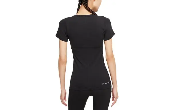 Nike As W Nk Dfadv Aura Slim Ss Top Black