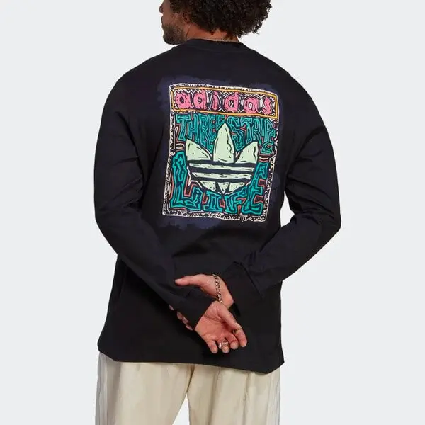 Adidas Originals Long Sleeve Graphic Tee