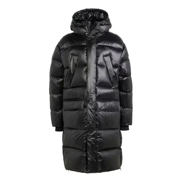 Adidas Long Down Puffer Jacket Asia Sizing - Black