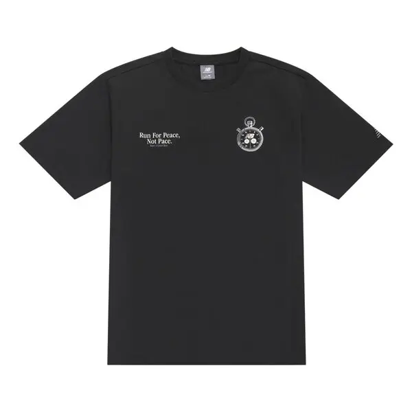 NEW BALANCE Nb Icon T-shirt Asia Sizing - Black