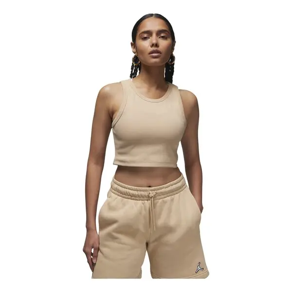 JORDAN Core Tank Top - Camel