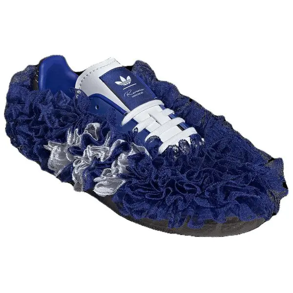 Adidas X Caroline Hu X Clot Samba Og Lace Up Sneakers - Blue