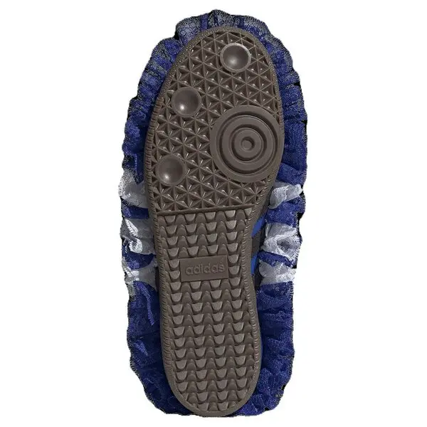 Adidas X Caroline Hu X Clot Samba Og Lace Up Sneakers - Blue