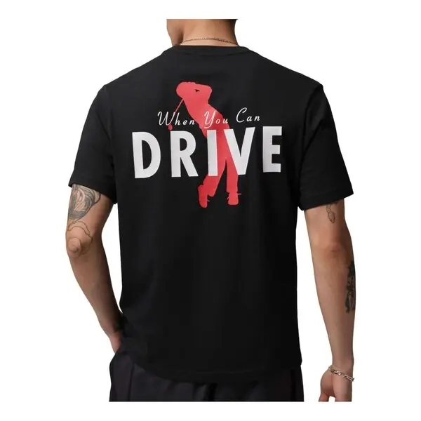 JORDAN Dri-fit Golf T-shirt - Black