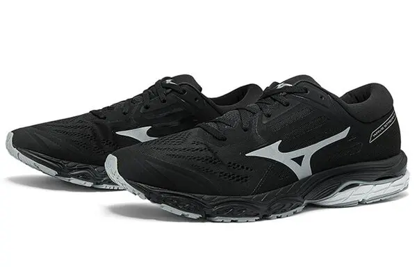 Mizuno Wave Stream 2 Athletic Sneakers - Black/white