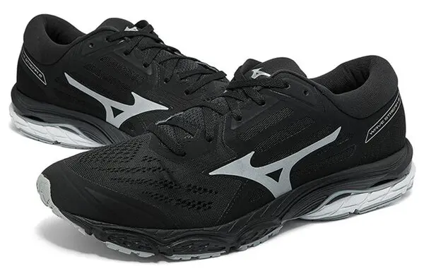 Mizuno Wave Stream 2 Athletic Sneakers - Black/white