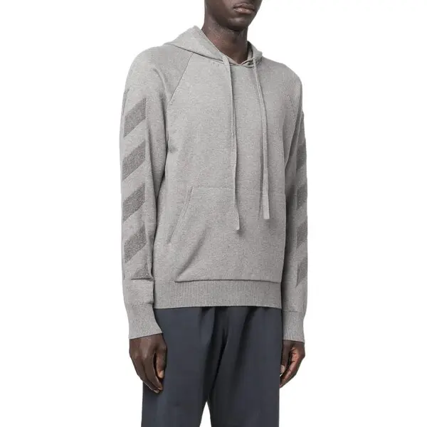 Off-White Diagonal Stripe Hoodie