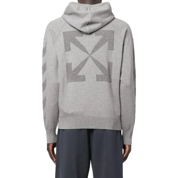 Off-White Diagonal Stripe Hoodie