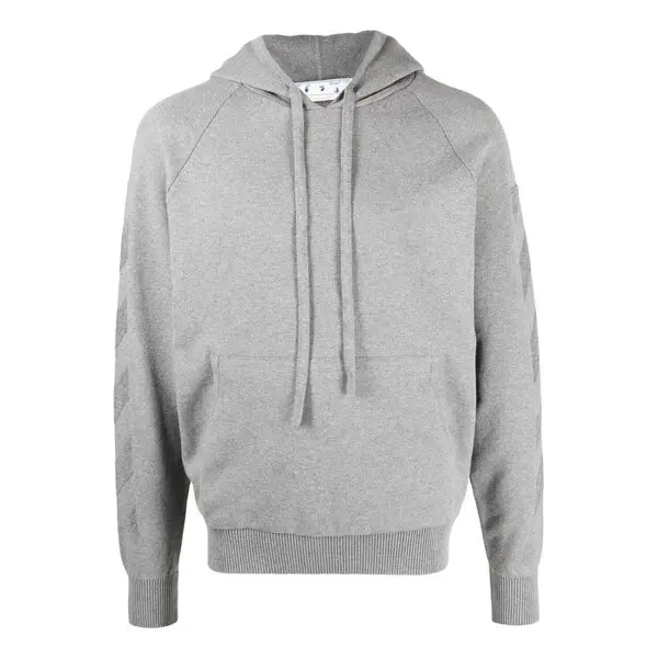 Off-White Diagonal Stripe Hoodie - Default Colorway