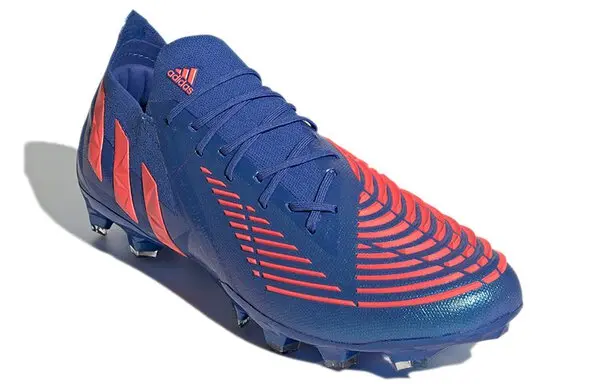 Adidas Predator Edge.1 L Ag Soccer Cleats - Blue/red