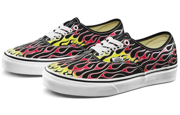 VANS Authentic "mash Up Flames" Lace-up Sneakers