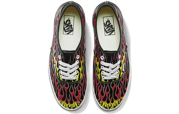 VANS Authentic "mash Up Flames" Lace-up Sneakers