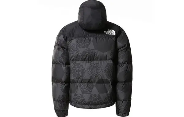 The North Face 1996 Retro Nuptse Ic Geo Tonal Print Puffer Jacket - None