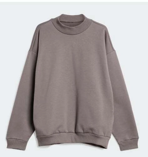 Adidas Basketball Crew Sweatshirt Asia Sizing - Brown