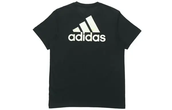 Adidas Ss20 Logo Applique Round-neck Short-sleeve Tee
