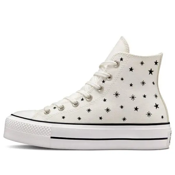 CONVERSE Chuck Taylor All Star Lift Platform High Top Sneakers - White/black