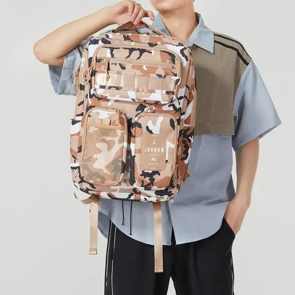 JORDAN Air Hesi Backpack - Brown/multi-color