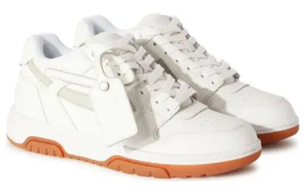 Off-White Out Of Office Low-top Sneaker - White/brown