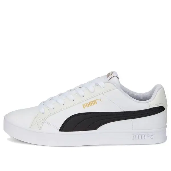 PUMA Smash Vulc V3 Lo Sneakers - White/black