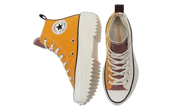 CONVERSE Run Star Hike Tri-panel High Top Sneakers - Orange