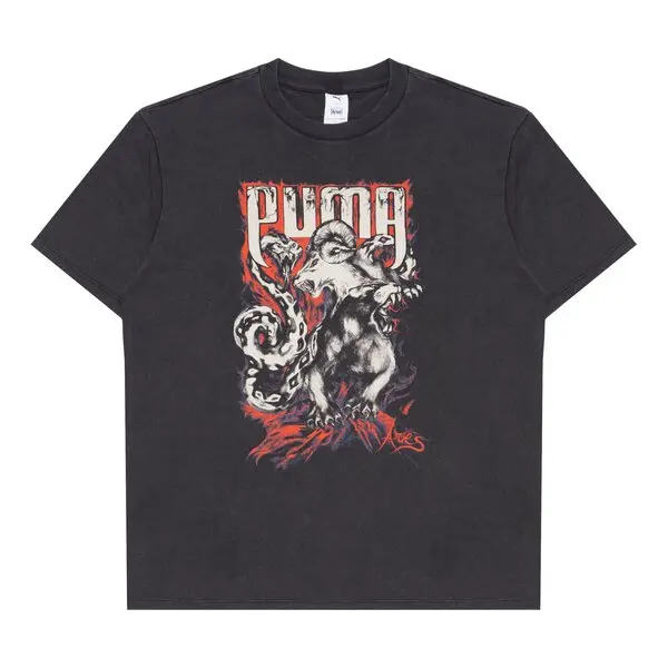 PUMA X Aries Graphic T-shirt - Black