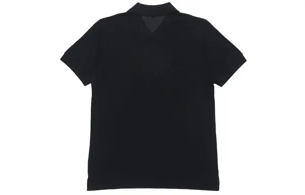 Play Comme Des Garcon Emblem Polo Shirt - Black