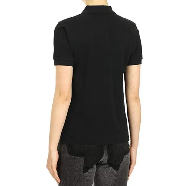 Play Comme Des Garcon Emblem Polo Shirt - Black