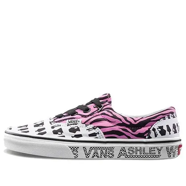 VANS Ashley Williams X Era "vases" Low Top Sneakers - White/pink
